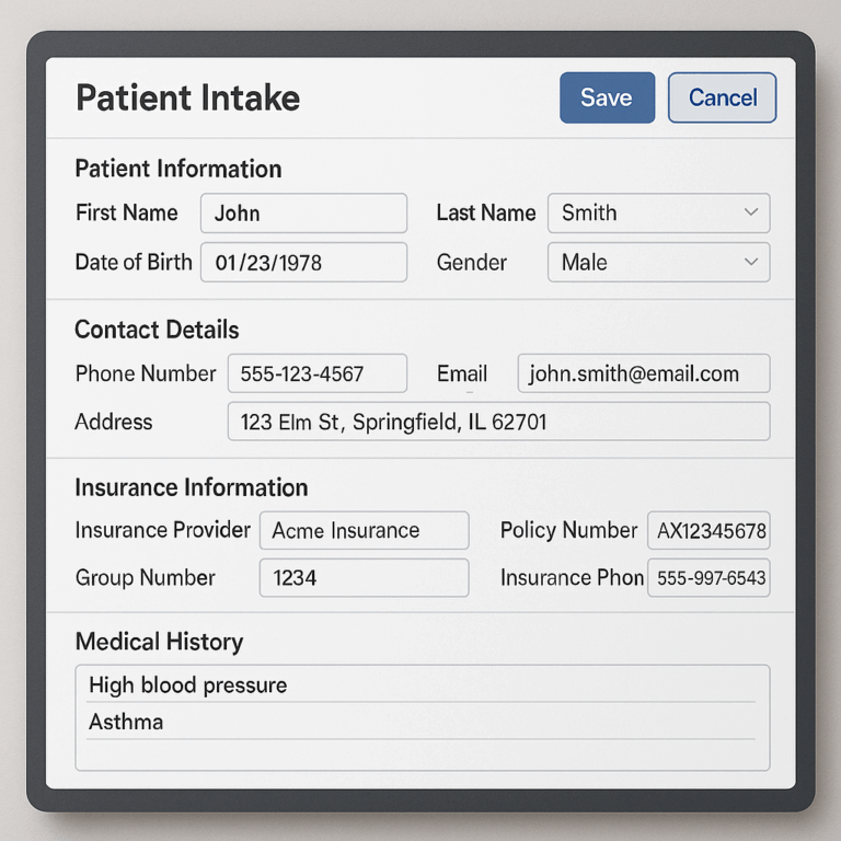 How Does Patient Intake Software Work? | Kwote Advisor